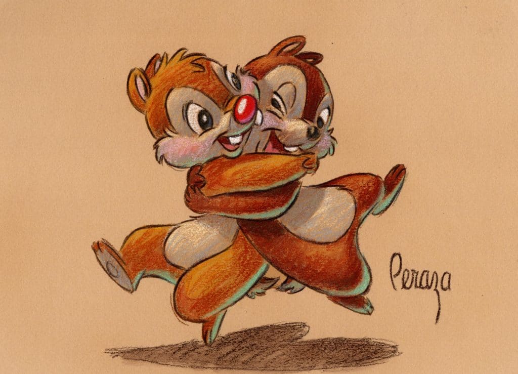 4 new pastels by Mike Peraza! - Disneyana+