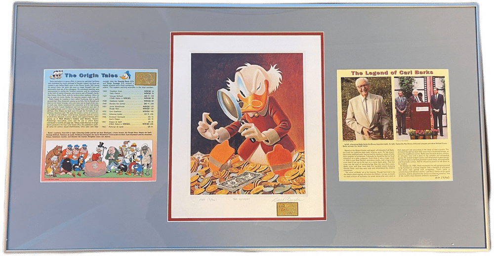 Extremely rare The Expert lithograph - Disneyana+