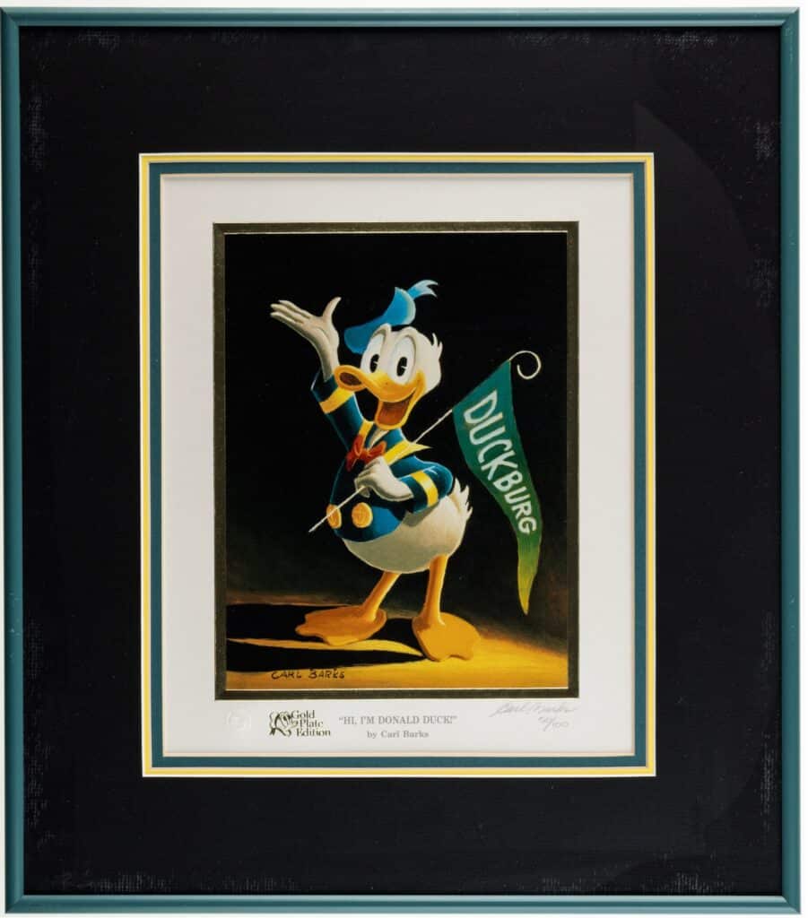 Hi, I’m Donald Duck - Gold Plate Edition - Disneyana+
