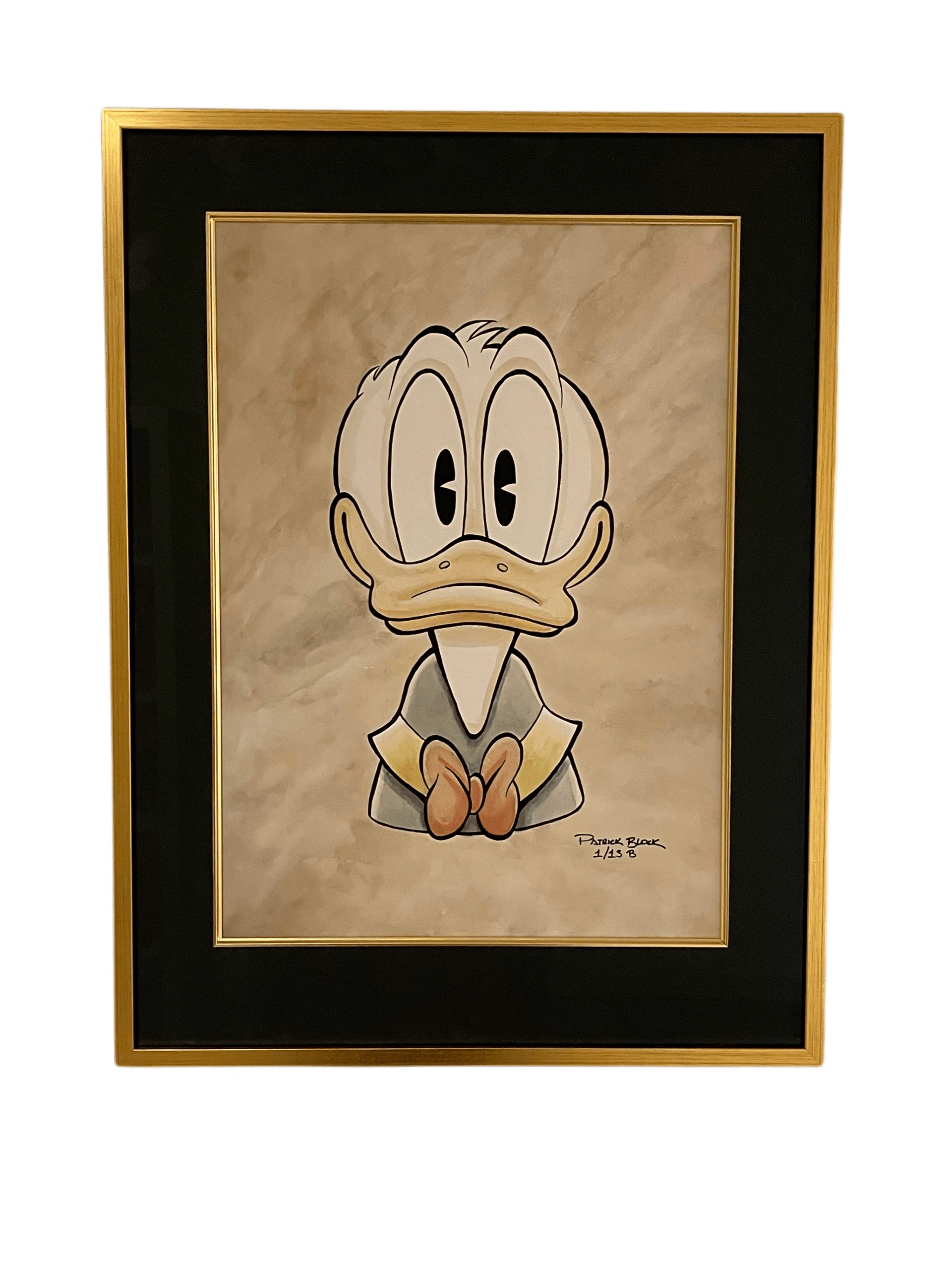 Donald Duck Bronze Bust – Black patina - Disneyana+