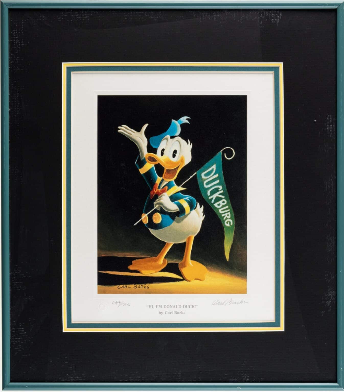 Hi I'm Donald Duck by Carl Barks - Disneyana+