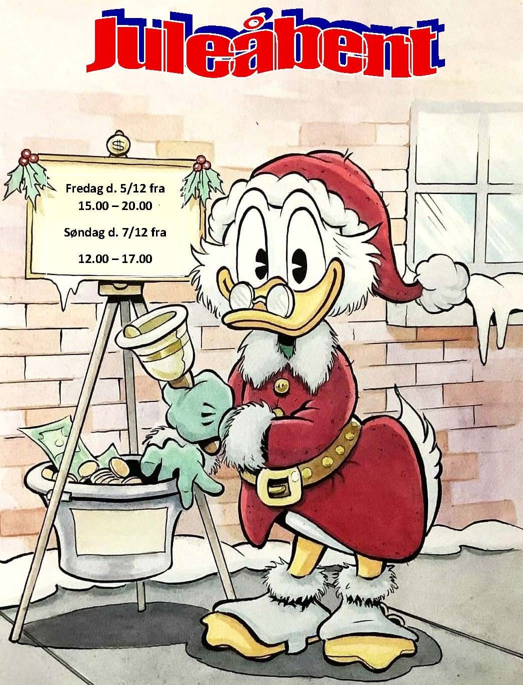 Juleåbent hos Galleri Disneyana+ - Disneyana+
